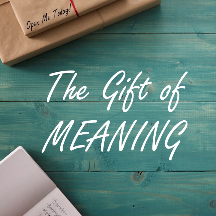 The Gift of Meaning | williamstricklandblog.com